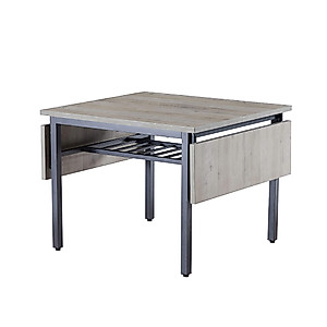 Xmatch 47" Worktable Workbench for Inspection Assembly Sample Making and Testing Room (Rustic Brown)