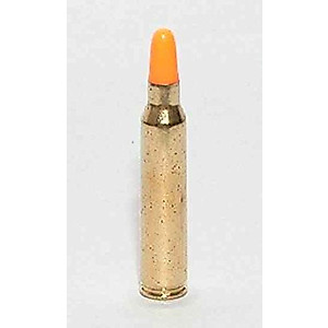 St Action Pro Pack of 10 Inert .223 REM Remington 5.56 NATO M16 AR-15 Rifle Orange Safety Trainer Cartridge Dummy Ammunition Ammo Shell Rounds with Brass Case