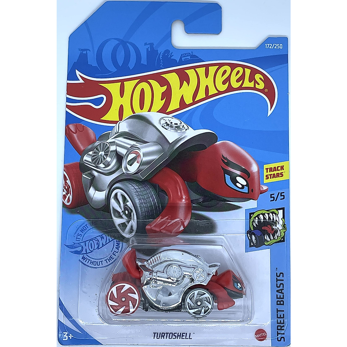 Hot Wheels 2021 - Turtoshell - Street Beasts [Chrome] 5/5 - 172/250