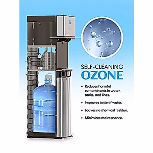 Brio Self Cleaning Bottom Loading Water Cooler Water Dispenser – Limited Edition - 3 Temperature Settings - Hot, Cold & Cool Water - UL/Energy Star Approved