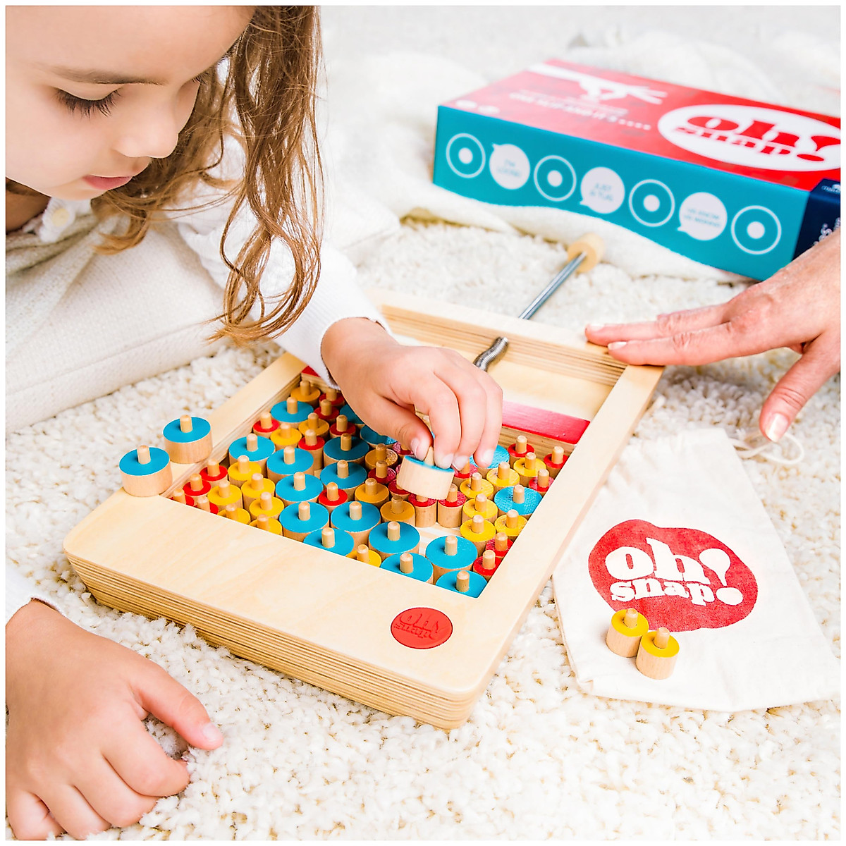 Marbles Oh Snap! – Family Board Game, Multicolor (6044864)