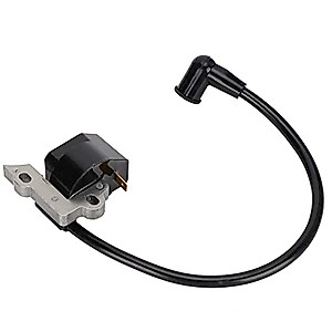 ZPSHYD Ignition Coil, Garden Chainsaw Ignition Coil Replacement Accessories Parts Fit for Lawn Mower Chainsaw 530039198