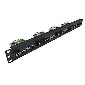 19 inch Rack Mount 1U for 1-4 pcs of Raspberry Pi 5