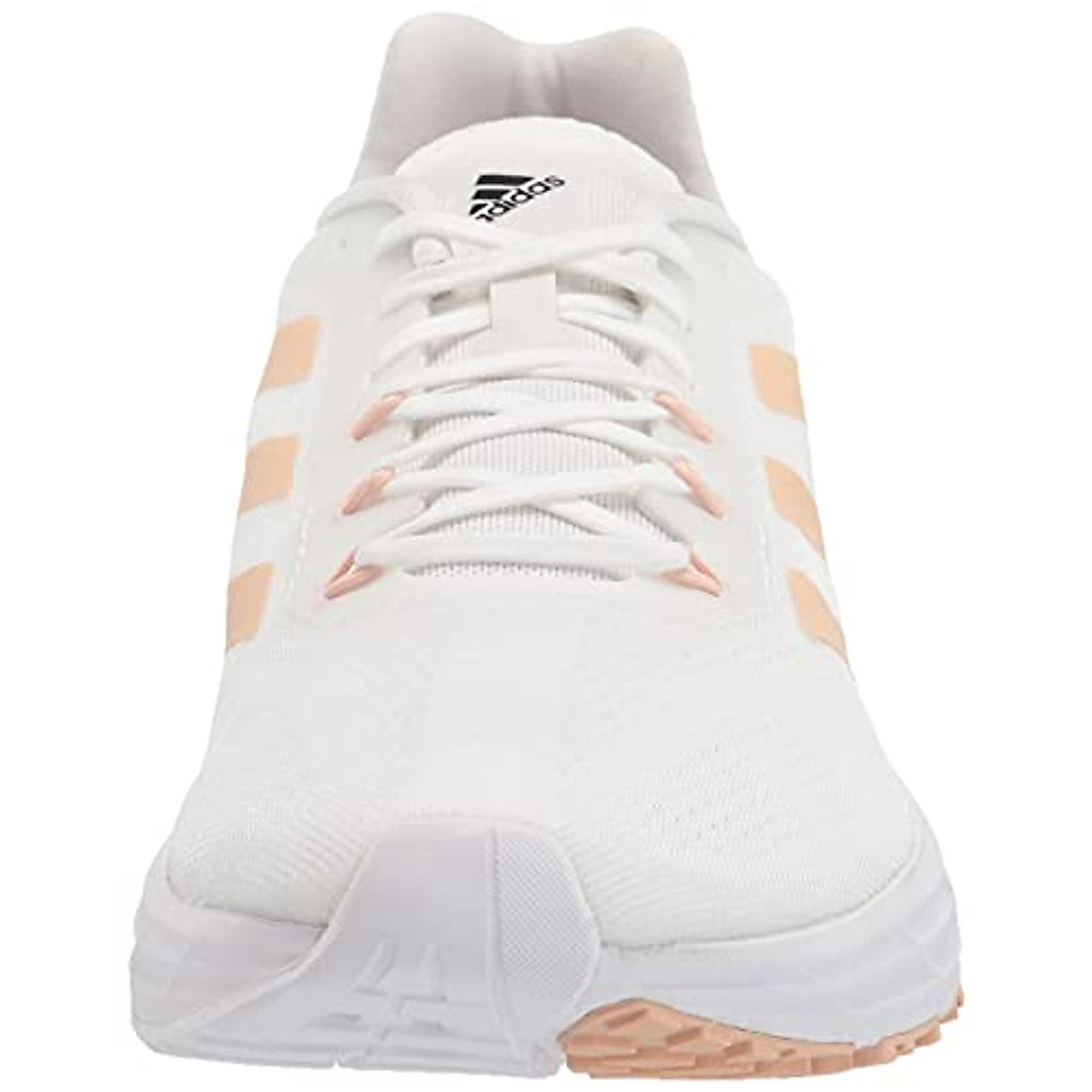 adidas Women's Sl20.2 Running Shoe, White/Halo Blush/Solar Red, 8.5
