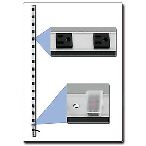 Tripp Lite 16 Outlet Bench & Cabinet Power Strip, 48 in. Length, 15ft Cord with 5-15P Plug, (PS4816) Black