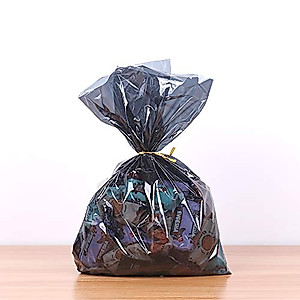 IVYTOHO Cellophane Wrapping Rolls Translucent Grey 100’ Ft Long 16’’ In Wide 2.3Mil Thick for Gifts Baskets Treats Candy Cookies Cellophane Wrapping Paper Shinny Colorful Cello Christmas Holiday