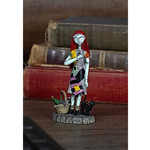 Department 56 Disney The Nightmare Before Christmas Village Accessories Sally's Date Night Figurine, 3.5 Inch, Multicolor