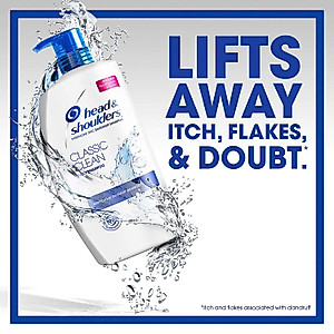 Head and Shoulders Classic Clean Anti-Dandruff Shampoo, 43.3 Fl. Oz.,, 43.3 Oz ()