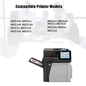 NYT Compatible Toner Cartridge Replacement for HP CF330X CF331A CF332A CF333A (HP 654X & 654A) for HP Laserjet M651, M651N, M651DN, M651XH (Black, Cyan, Magenta, Yellow, 4-Pack)