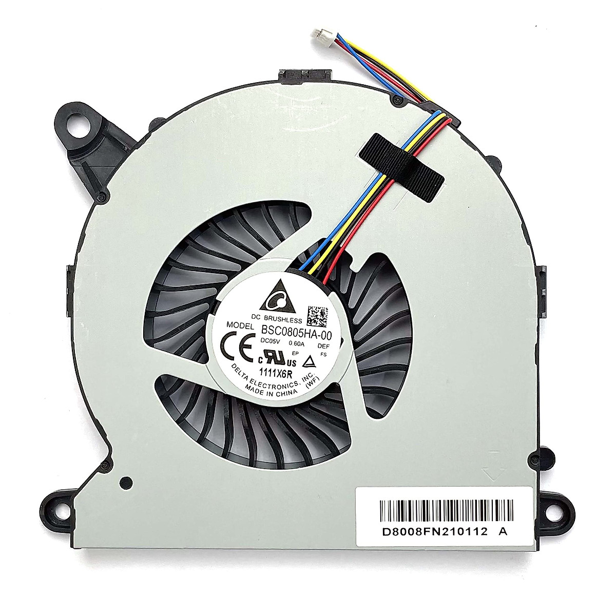 (2-Pack) BestParts CPU Cooling Fan Replacement for Intel NUC NUC8 NUC8i7BEH NUC8i5BEH NUC8i3BEH, P/N: BSC0805HA-00, 2 PCS Fan