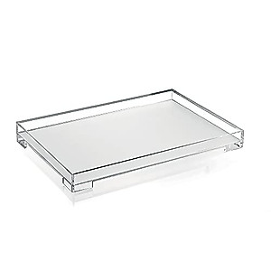 Guzzini - Icons, Essence L Tray - Transparent, 46x32xh5 cm - 19780000