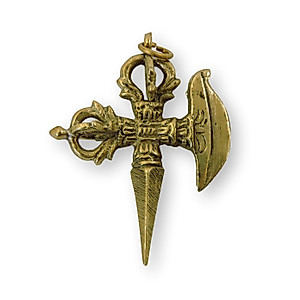 Handmade Tibetan Phurba (Digug) Pendant from Nepal (Many Choices) (Driguk Phurba)