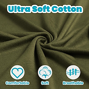 Newborn Baby Knotted Gown, Super Soft Silky Infant Long Sleeve Sleeper for Baby Girl and Boy Sleeping Bag with Mittens and Hat Set (Extra Long)