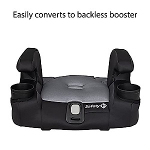Safety 1st Boost-and-Go All-in-1 Harness Booster car seat, 3-in-1 Booster for Extended use: Forward-Facing Harness, high-Back Belt-Positioning Booster and Backless Booster, Dunes Edge