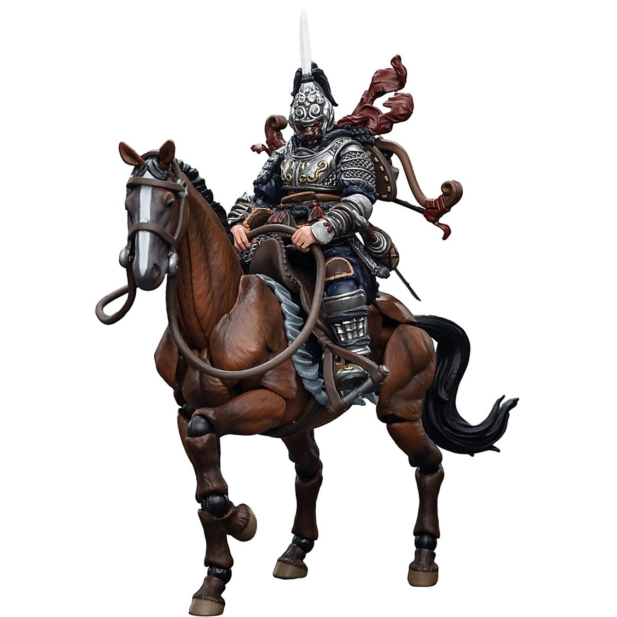 HiPlay JoyToy Warhammer 40K Collectible Figure: Dark Source-JiangHu Northern Hanland Empire Cavalry 1:18 Scale Action Figures (JT7660)