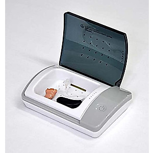 Electronic Kapak Ultra Violet C clean hearing aid dryer and dehumidifier automatic dry case