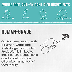 PETIPET Omega 3 Vegan Chew Treats for Dogs - EPA & DHA - Itchy Skin, Soft & Shiny Coat, Shedding, Mange & Hot Spots Treatment, Joint Inflammation, Heart & Brain Health Natural Dog Supplement