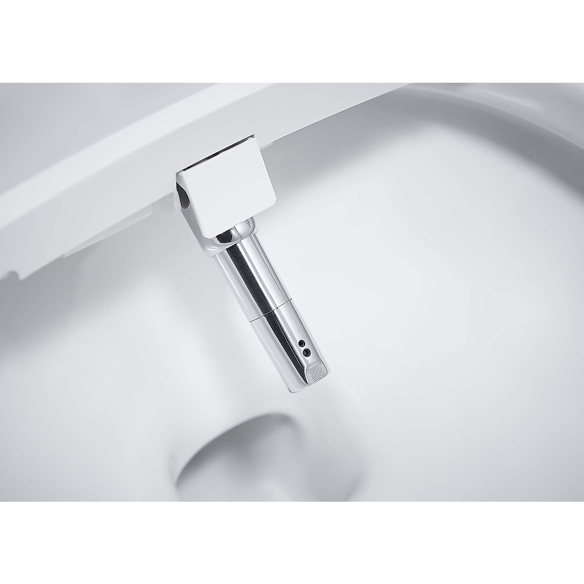 KOHLER 77780-0 Karing Smart Toilet with Auto Open & Close, One-Piece Elongated Intelligent Bidet Toilet with Heated Seat, 1.08 GPF, White