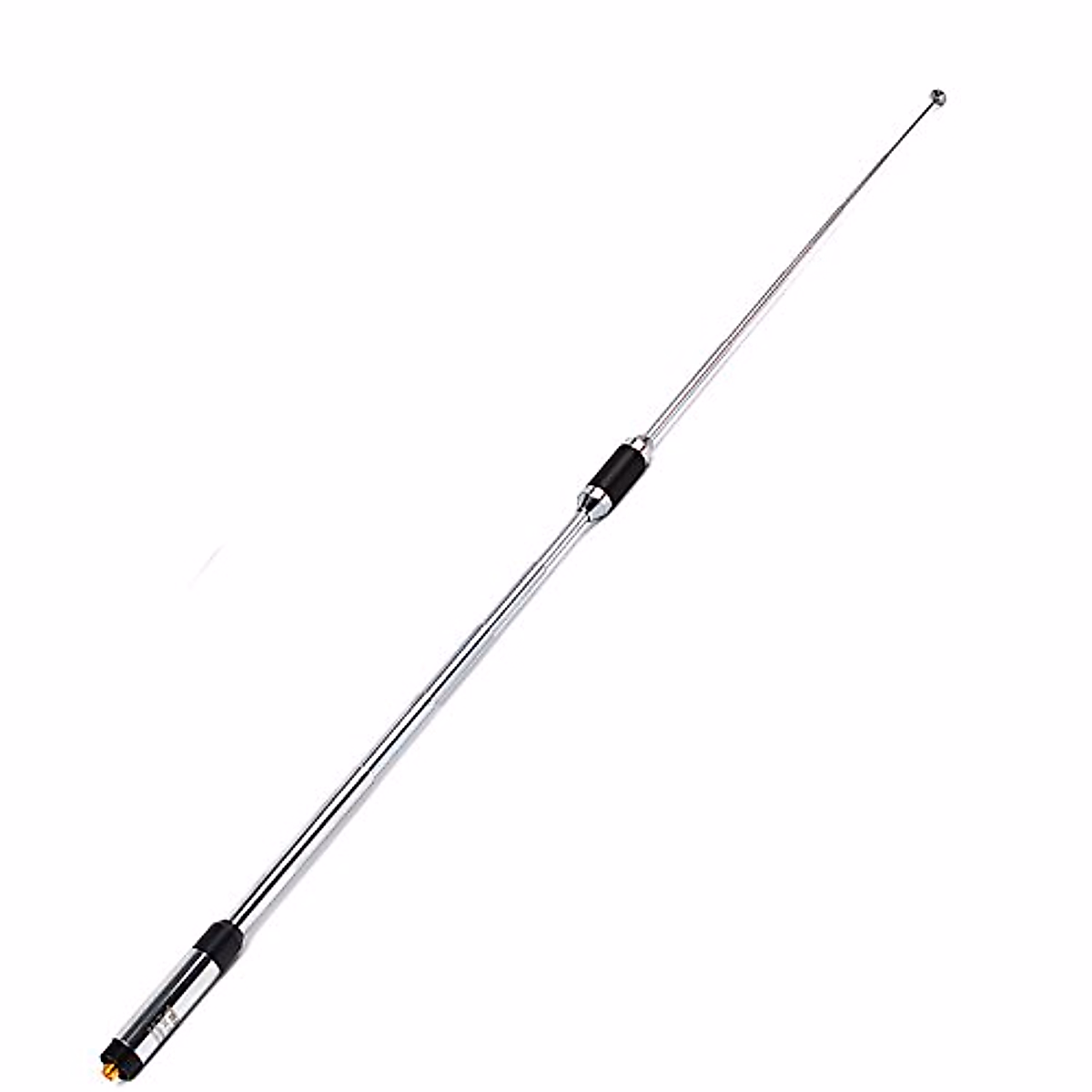 TWAYRDIO RH770 SMA-Female Telescopic Handheld Ham Radio Antenna 2m 70cm VHF UHF Replacement Extendable Antenna High Gain fit Kenwood TK-360 TK-370 TK-3200 Walkie Talkie