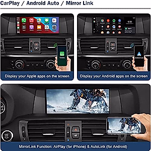 Ninetom Wireless CarPlay Android Auto Retrofit Kit for 2013-2018 Audi A3/S3, Carplay Module Receiver Box Support Navigation, Maps, Music, Mirroring, Camera