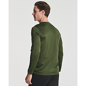 3 Pack Mens Fishing Sun Long Sleeve T-Shirt Mesh Workout Dry Fit Gym Tee Casual Athletic Active Casual Wicking Exercise Running Sport Hiking Training Top UPF