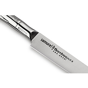 SAMURA BAMBOO Slicing Knife 8.0"/200 mm - Premium Japanese Steel, Razor-Sharp Blade