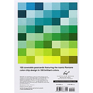 Pantone Postcard Box: 100 Postcards (Pantone Color Chip Card Set, Art Postcards)
