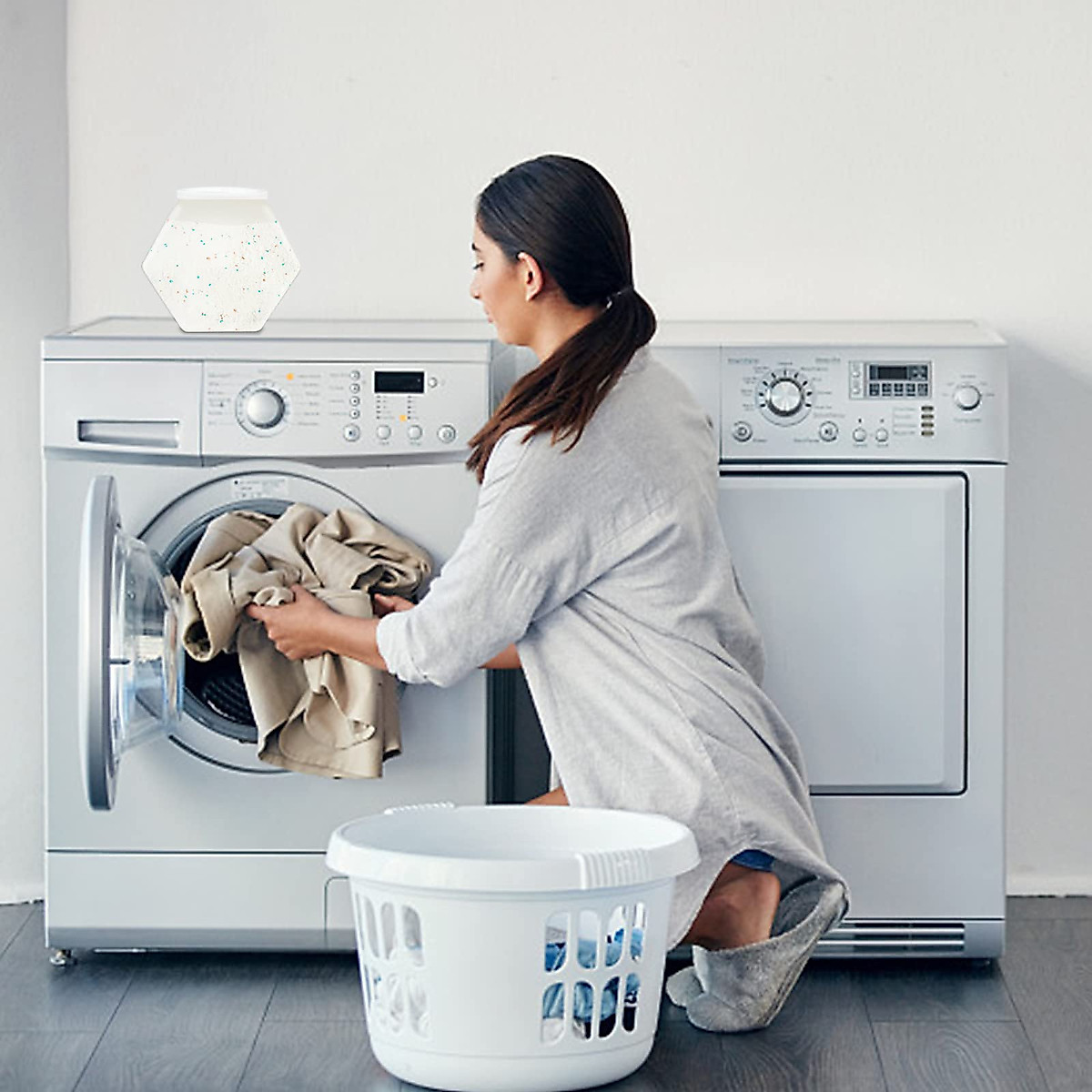 4 PCS Plastic Candy Jars Cookie Jars, Hexagon with Airtight Lids Clear Candy Jar Wide Round Mouth Snacks Candy Containers Reusable Coffee Candy Display for Gifts and Storage