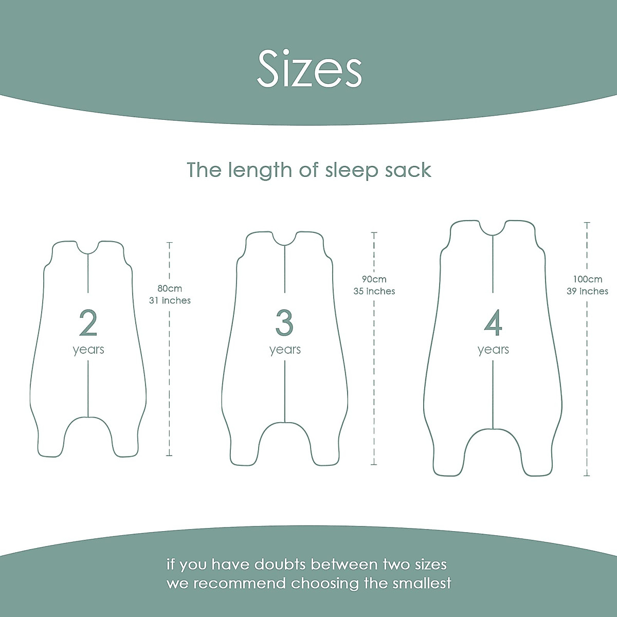 molis & co. Toddler Sleep Sack with Feet, 18-24 Months. 0.5 TOG Lightweight Baby Sleeping Bag with Legs. Unisex Leafprint. Cotton Toddler Wearable Blanket