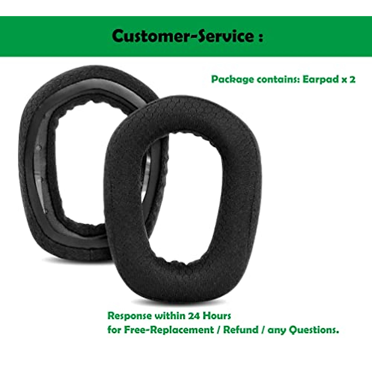 DowiTech Noise Isolation Headphone Earpads Headset Replacement Ear Pads Compatible with Logitech G435 Bluetooth Wireless Gaming Headphone