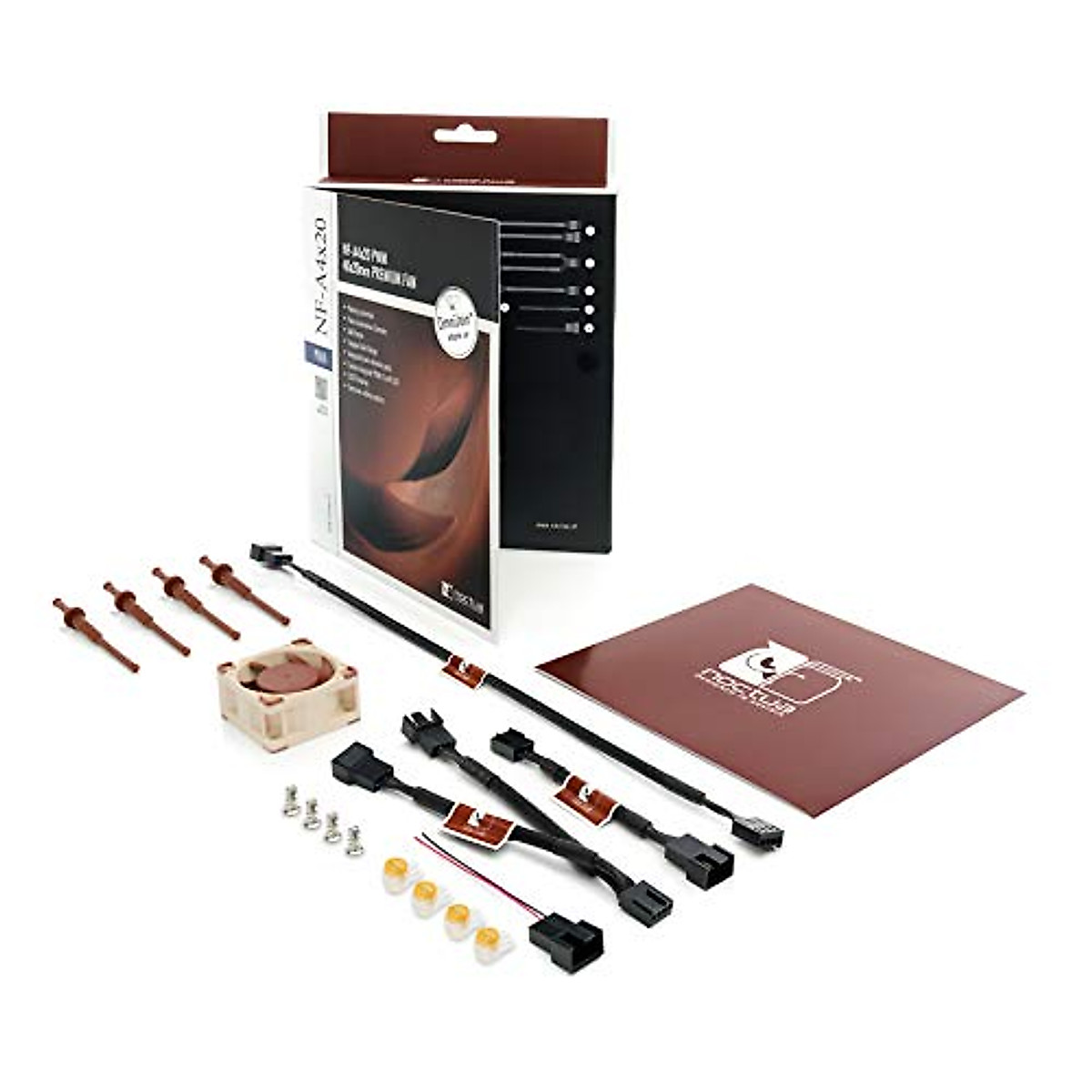 Noctua NF-A4x20 PWM, Premium Quiet Fan, 4-Pin (40x20mm, Brown)