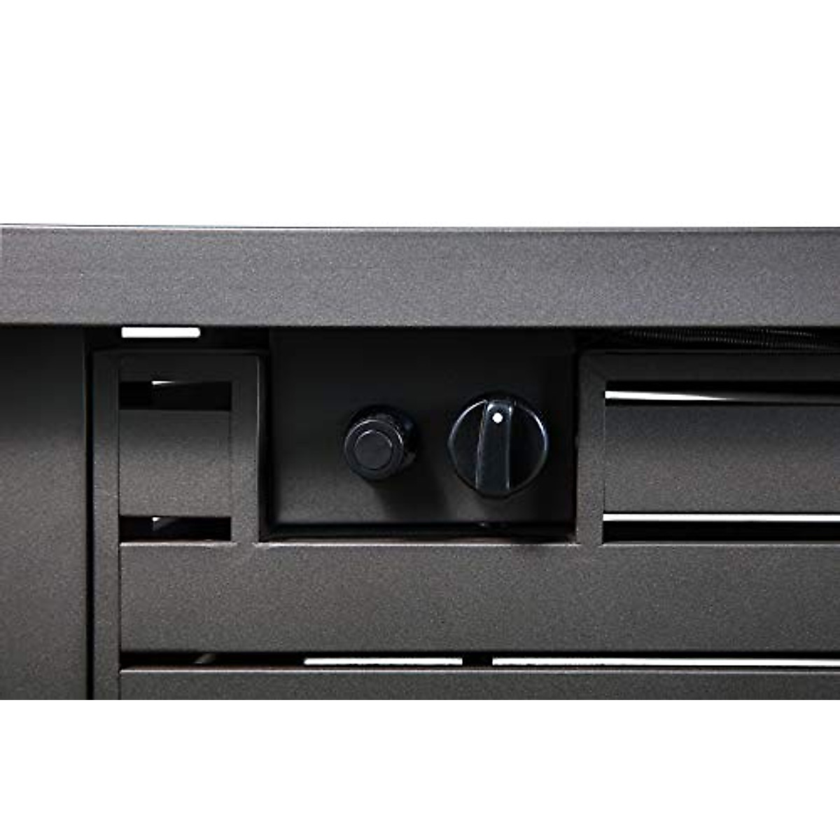 Hanie Design Parkside Gas Fire Table,Black