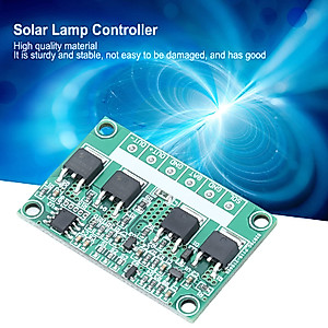 Hyuduo Solar Lamp Controller,10A 3.7V/7.4V/11.1V Solar Light Circuit Board Warning Flashing Adjustable Solar Lamp Controller Module Accessories 3.2V-18V,for Home Courtyard Garage Fence Deck,LED chip