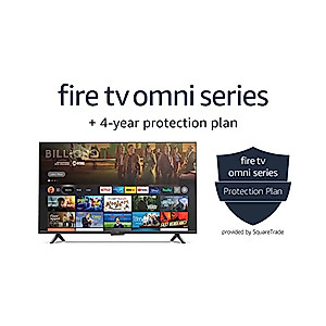 Amazon Fire TV 43" Omni Series 4K UHD smart TV, hands-free with Alexa + 4-Year Protection Plan