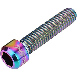 Vbestlife Disk Brake Bolts Hex Bolt 2Pcs M6 X 25mm Screw Bolts for Mountain Bike ycle Disc Brake Caliper