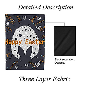 My Little Nest Seasonal Garden Flag Happy Easter Egg Double Sided Vertical Garden Flags for Home Yard Holiday Flag Outdoor Decoration Farmhouse Banner 12"x18"