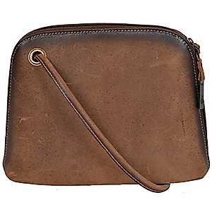 STS Ranchwear Cowhide Classic Crossbody Cowhide/Tornado Brown One Size