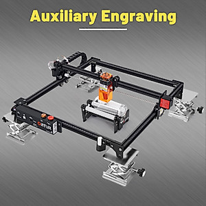 4 Pack Laser Engraver Lift Stand, 4" x 4" Stainless Steel Stand Platform with Adjustable Height for Laser Engraver, Ortur Laser Master 2, Ortur Laser Master 3 Laser Engraving Cutting Machine