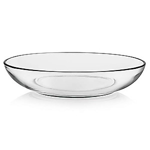 Libbey Selene Glass Serving Bowls, 12-inch, Set of 2