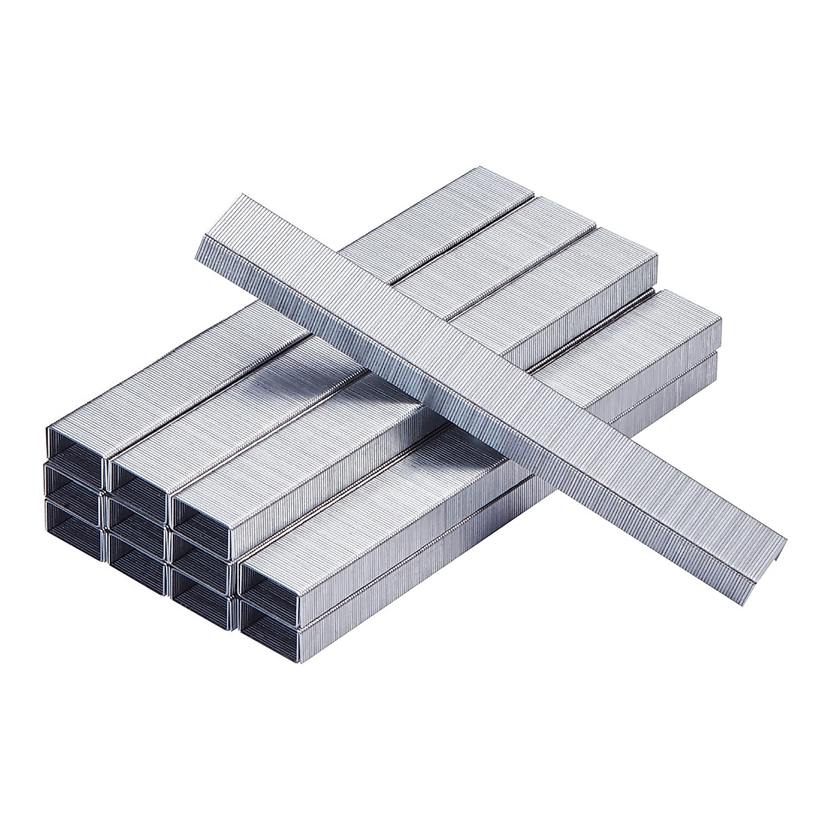 Bostitch Office Standard Staples, 1/4" Length,Full Strip Staples, 5000 Per Box, 5-Pack