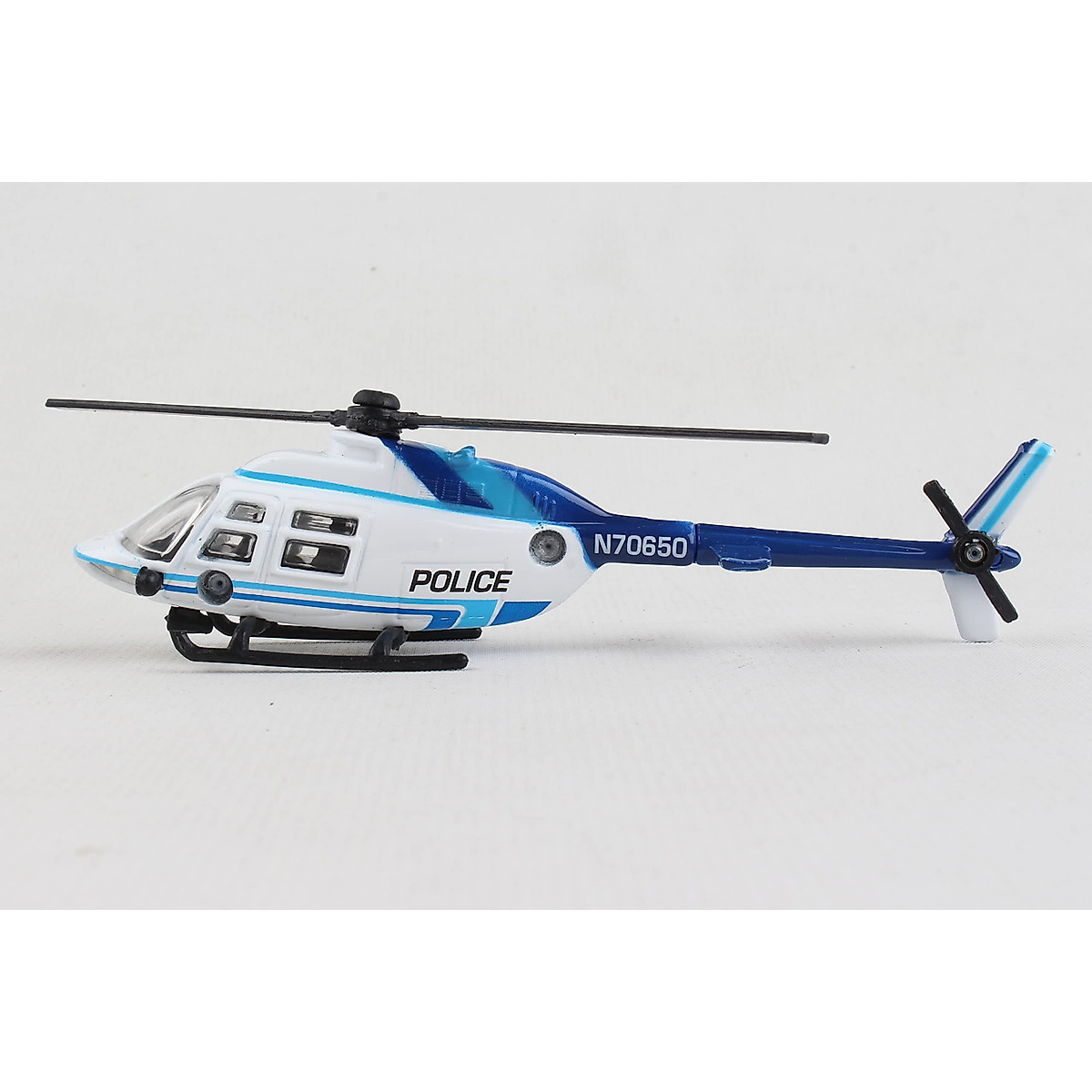 Daron Worldwide Trading Runway24 Police Bell 206 Jet Ranger