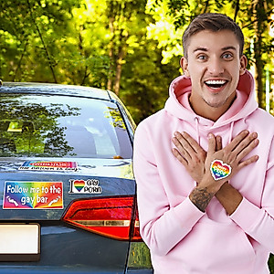76 PCS Original Funny Gay Prank Bumper Stickers, Funny LGBT Gay Stickers for Cars Decals Motorcycle Truck Vehicles Luggage Funny Stickers for Adults Funny Bumper Stickers