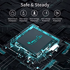 Chromebook Charger - 45W 65W USB C Laptop Charger, Fast Charging for Lenovo HP Dell Samsung Asus Acer Google Chromebook Charger, fit USB Computer Chargers for Laptops, Type c AC Adapter Power Cord