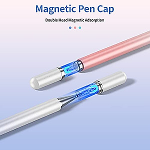 Stylus Pens for Touch Screens(3 Pcs), High Precision Magnetic Disc Universal Stylus Pen for iPad Compatible with Apple/iPhone/iPad/Android/Microsoft Tablets and All Capacitive Touch Screens
