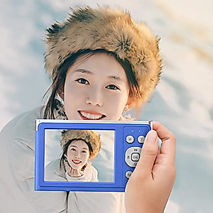 Digital Camera Photography, 1080p 50MP Vlogging Camera with 2.88 Inch LCD Screen, 16X Zoom Compact Portable Mini Rechargeable Camera, Point and Shoot Digital Cameras