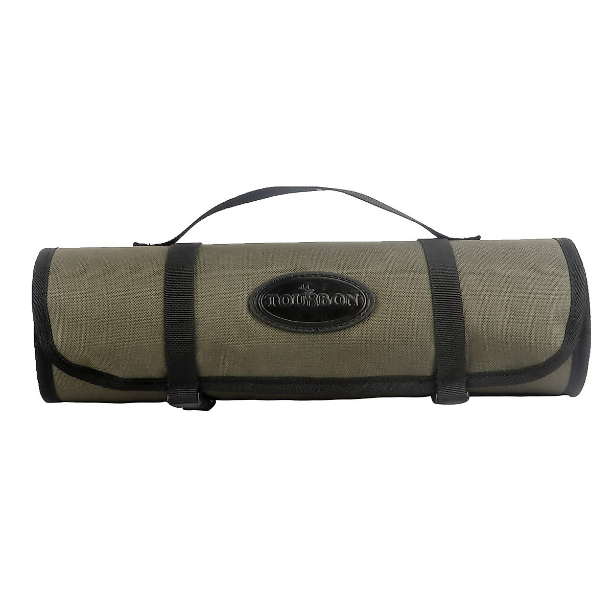 TOURBON Shooting Hunting Roll-up Gun Cleaning Mat Pad with Tool Storage Pocket