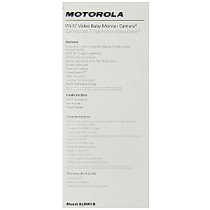 Motorola Blink1 Wi-Fi Video Camera for Remote Viewing with iPhone and Android Smartphones and Tablets, Black