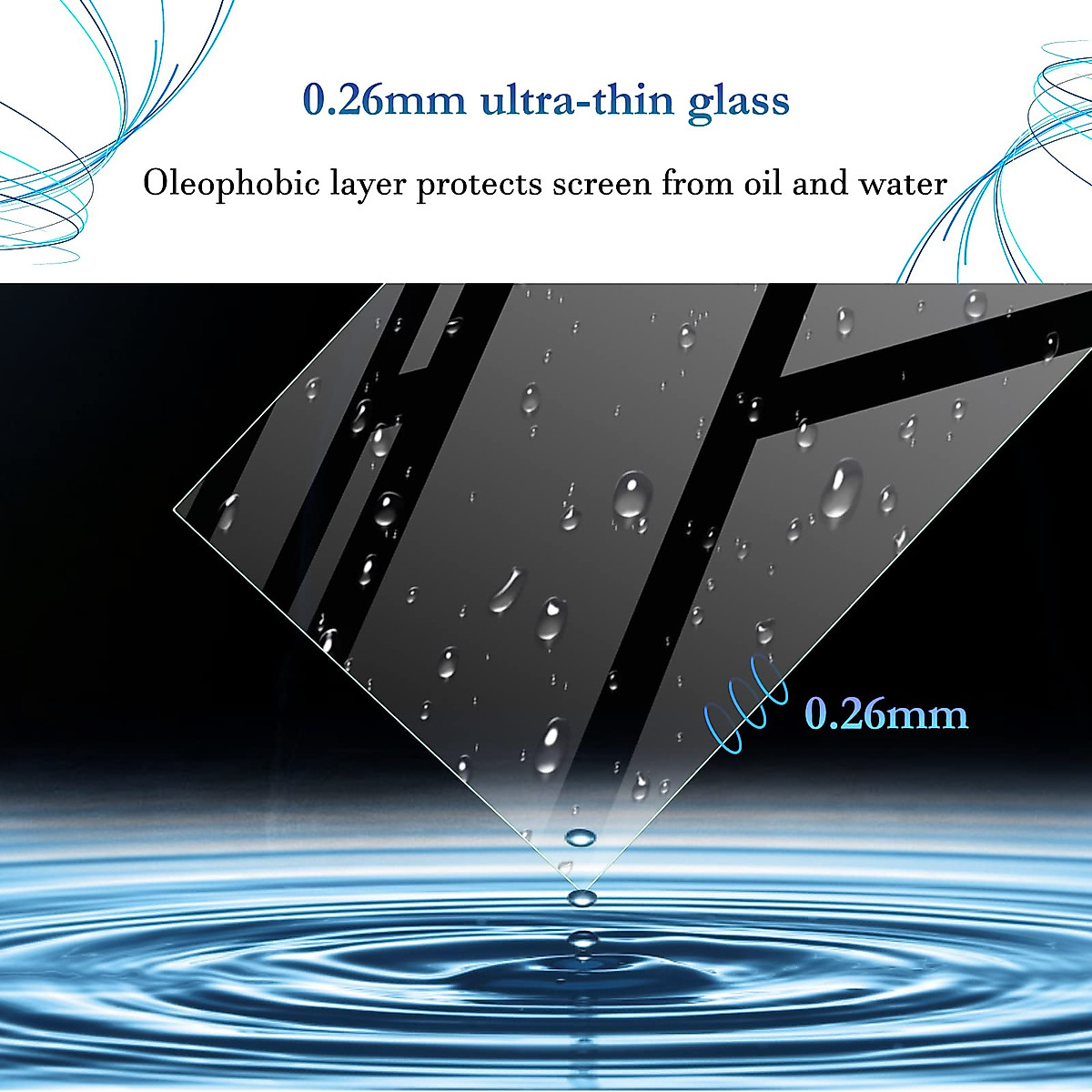 SKTU Screen Protector Foils for 2020-2024 2025 Toyota GR Supra A90 8.8In Navigation GR Supra Accessories Tempered Glass Scratch Resistance HD Clear