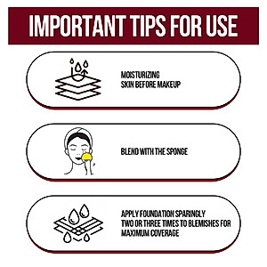 FV Waterproof Foundation with Medium Coverage, Oil-free & Long Lasting, Lightweight, Matte Foundation for Oily/Normal Skin, Sweat-resistant Liquid Makeup Foundation for Face, 30g, Ivory