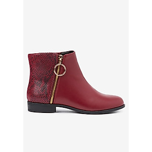 Comfortview Addi Bootie Short Ankle Boot Women's Winter Shoes (Wide Widths Available) - 8 M, Black